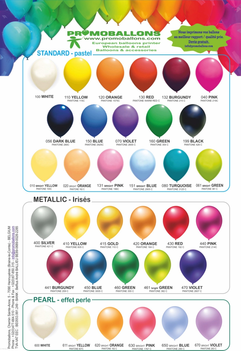 promoballons events - Ballons - Hennuyères (7090) - Belgique